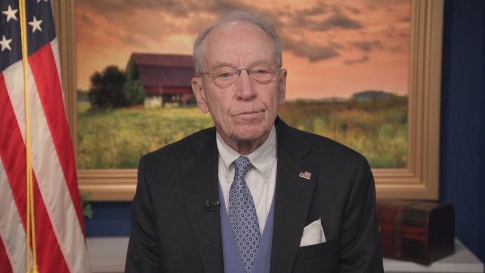 Sen. Grassley endorses Joe Mitchell in race to replace Ashley Hinson