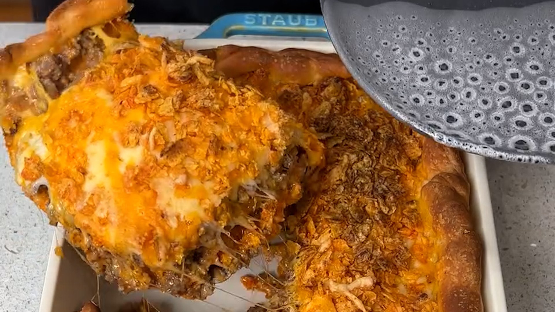 Doritos Mexican style pizza