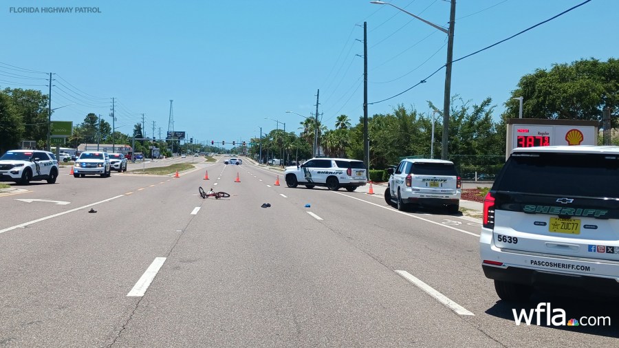 10-year-old Hudson boy airlifted to hospital after bicycle crash: FHP