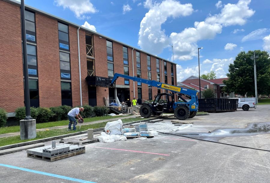 William Carey tackles four summer construction projects