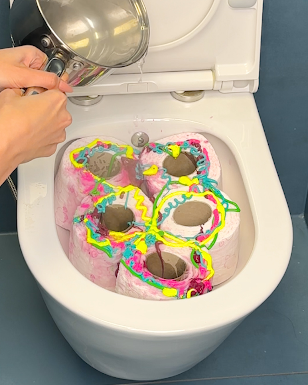 You’ll never see your toilet the same 🌟🚽