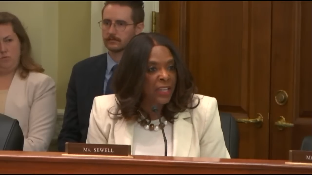 'To intimidate and victimize communities of color': Rep. Terri Sewell ...