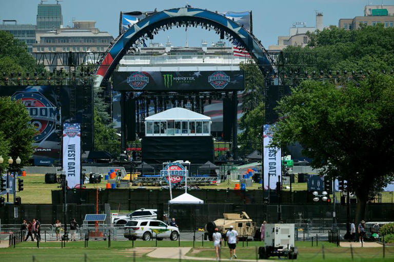 Judge rejects last-minute bid to block Trump's White House UFC birthday ...