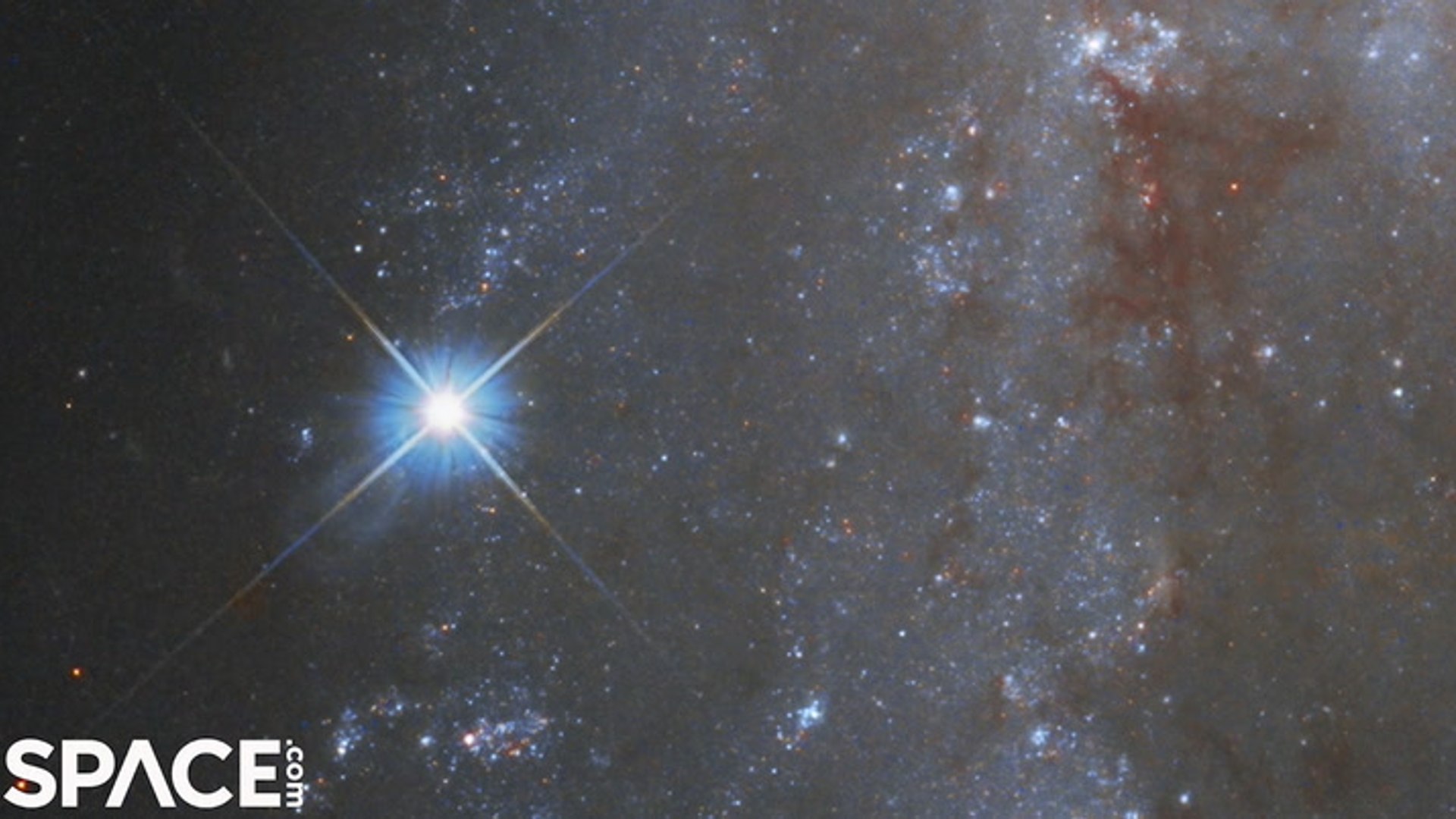 Amazing time-lapse of fading supernova spied by Hubble