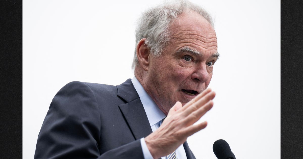 Tim Kaine Says He Doesn't Understand Why Fellow Leftists are Angry Over ...