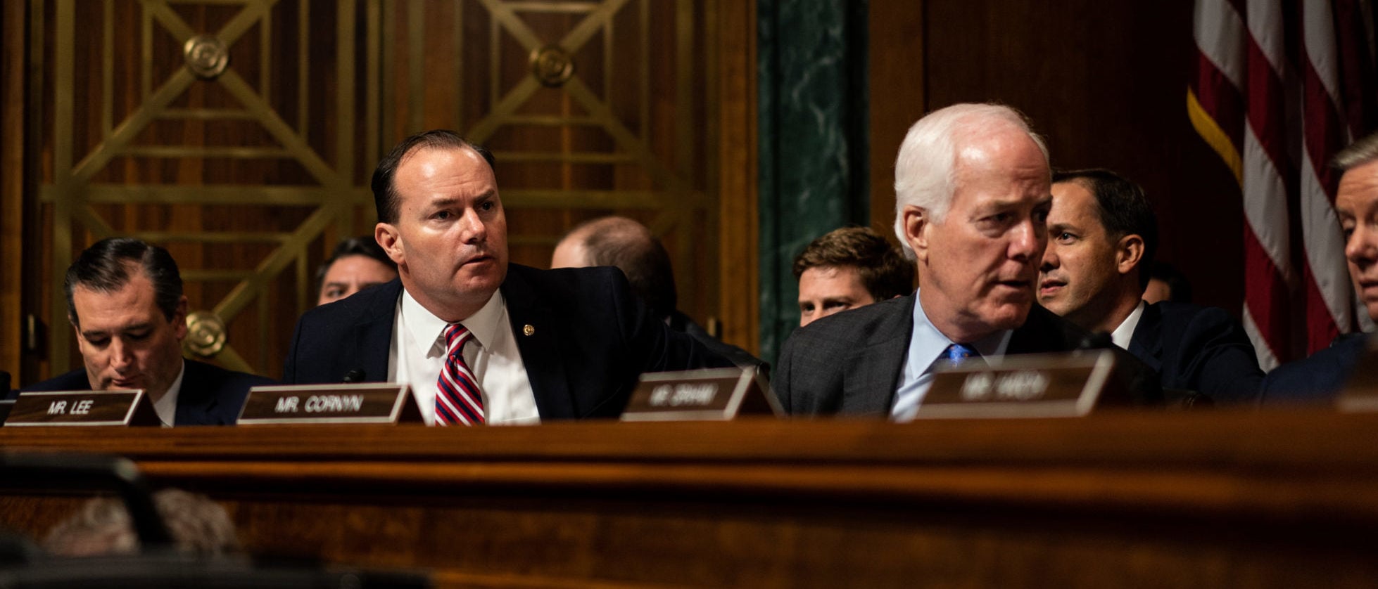 Sen. Cornyn takes parting shots at Mike Lee, SAVE America Act votes