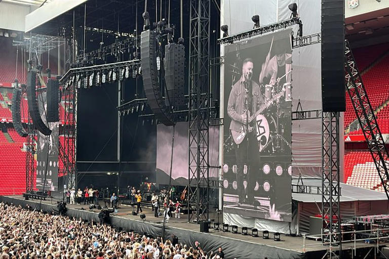 Zach Bryan makes promise to Liverpool crowd as he takes to Anfield stage