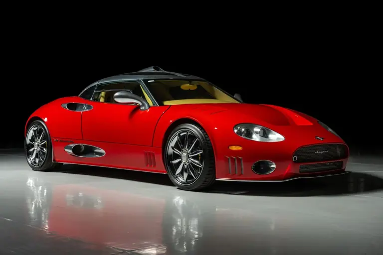 One of only two red Spykers ever made sold for $670,000