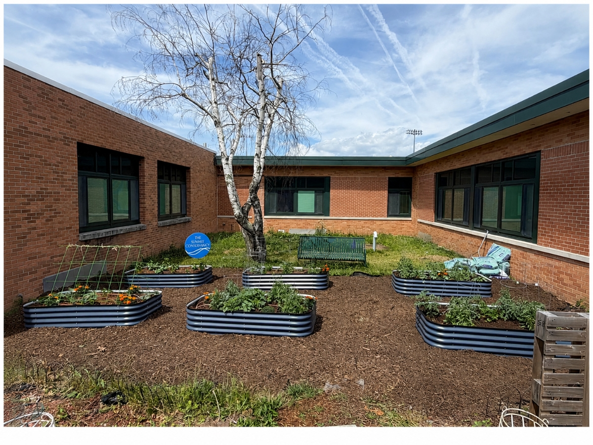 Empty space to be filled with secret garden in Summit