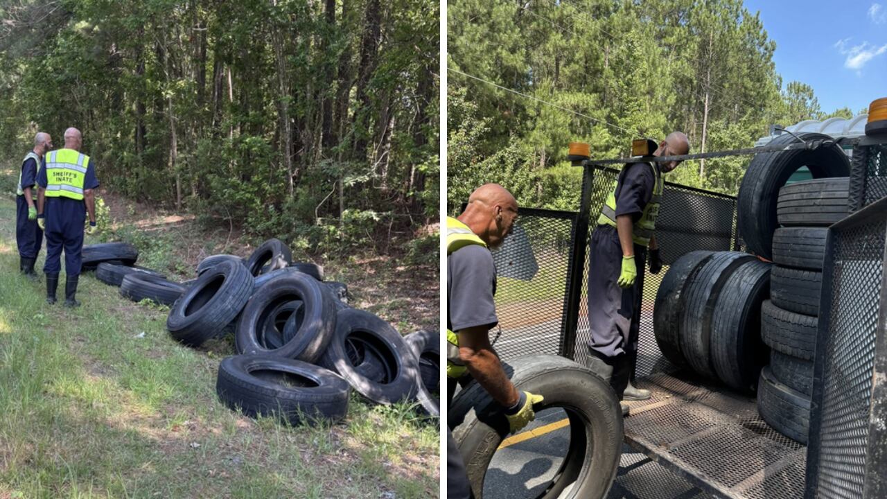 'Unacceptable': Sheriff offers reward after 30+ tires dumped on Robeson ...