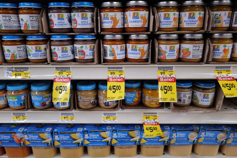 Parents file lawsuits accusing baby food makers of heavy metal poisoning