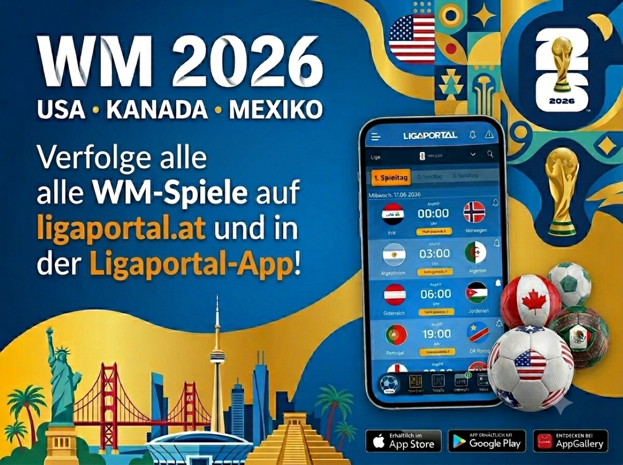 WM 2026: Verfolge alle Spiele live auf ligaportal.at und in der ...