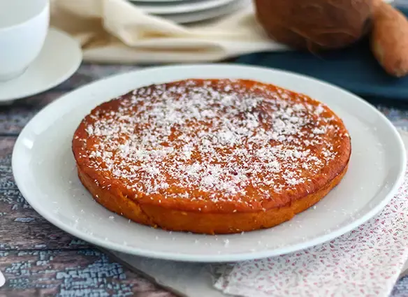 Sweet potato coconut cake