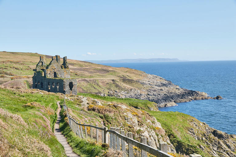 In Scotland, this hike on a cliff leads you to a little-known 12th ...