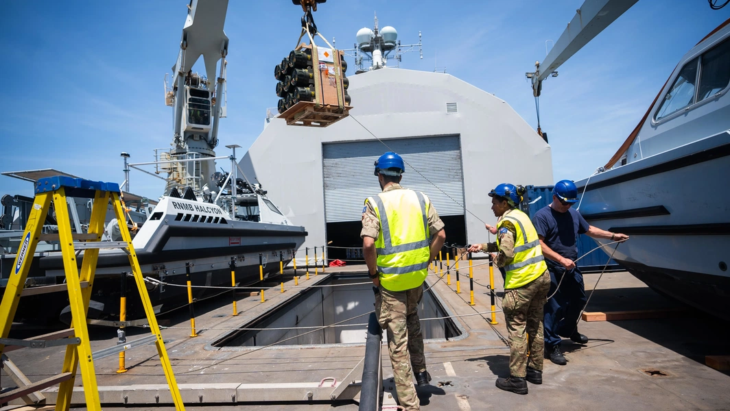 RFA Lyme Bay reaches Cyprus ahead of possible Iran mission