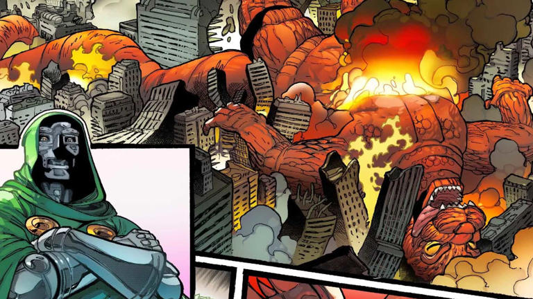 Official image showcases Godzilla redesign, with bright red skin