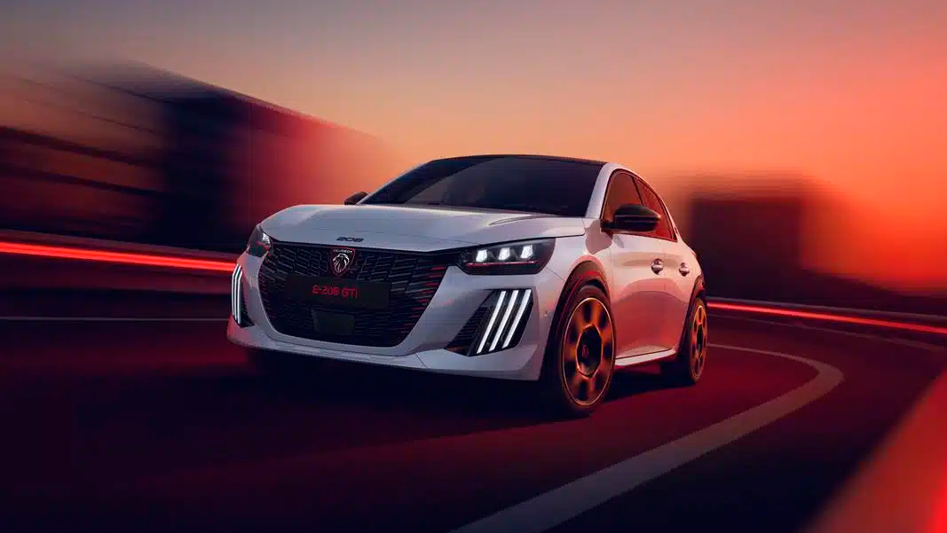 Peugeot e-208 GTi: torna la sigla sportiva con 281 CV elettrici