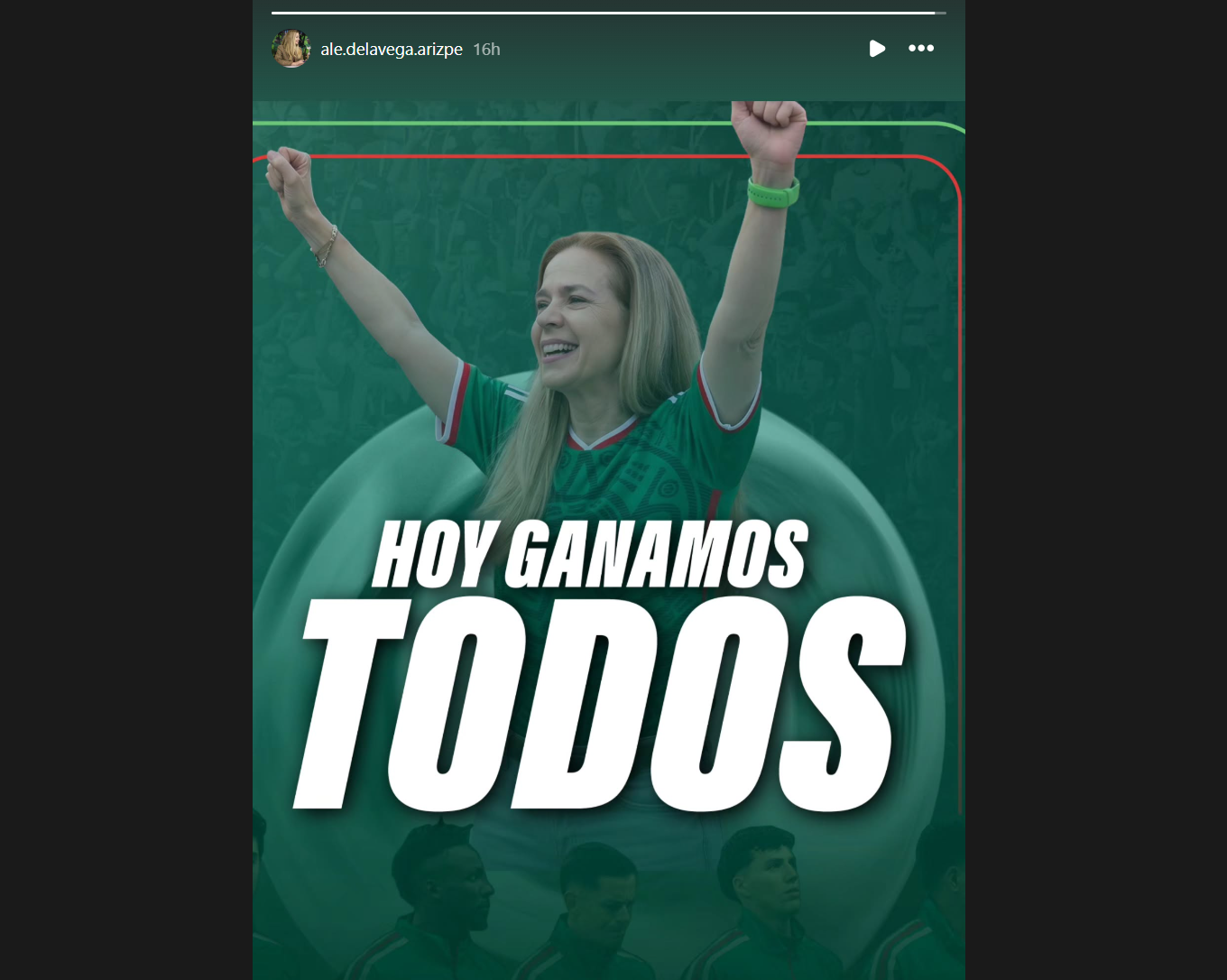 'We all win' Alejandra De la Vega-Foster celebrates Mexico victory
