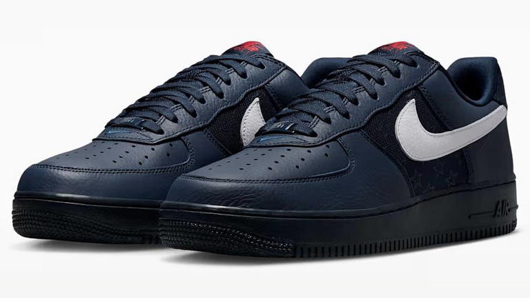 The Nike Air Force 1 Low scores two patriotic colorways