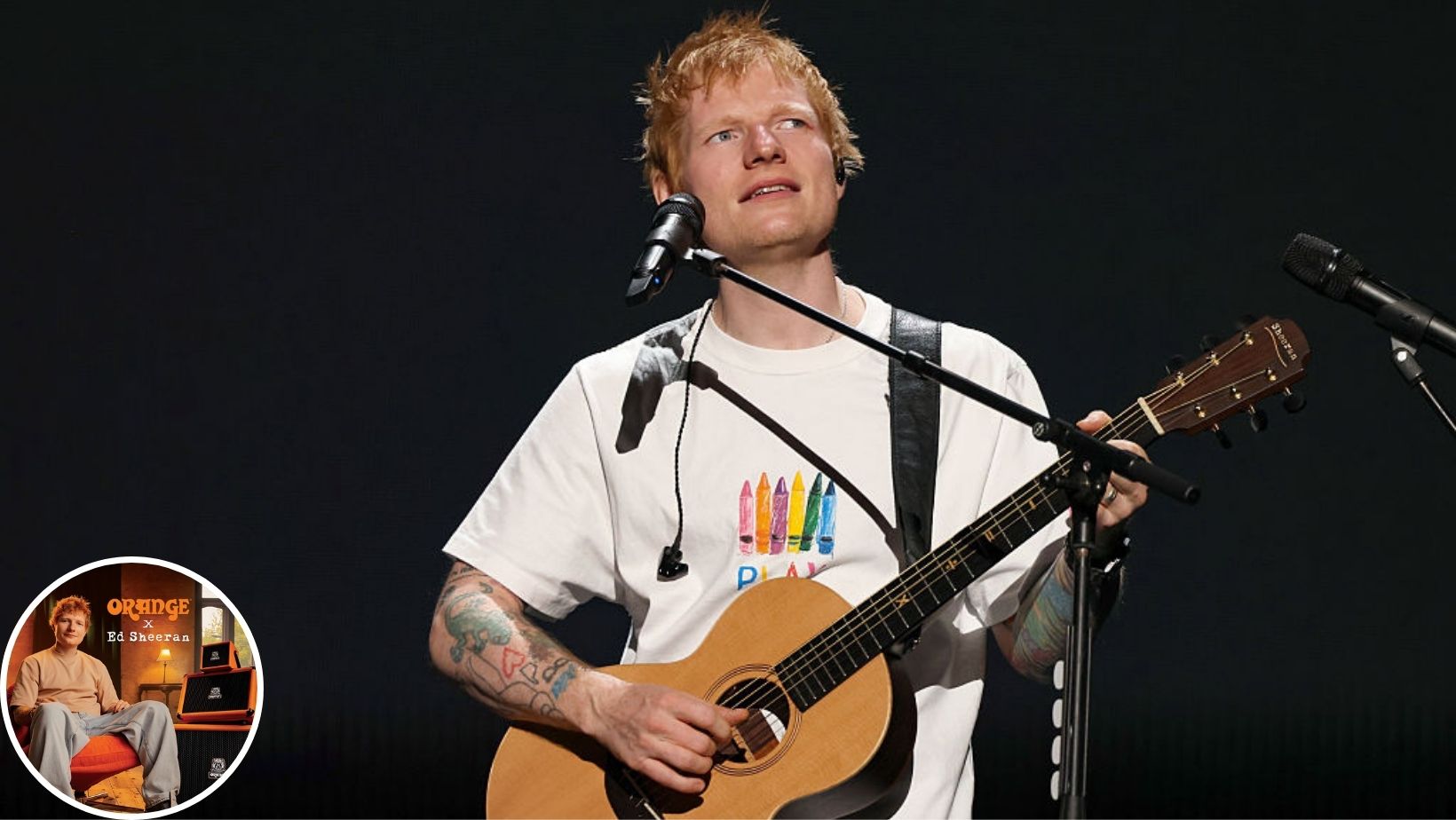 Ed Sheeran and Orange team up for a nostalgic collaboration