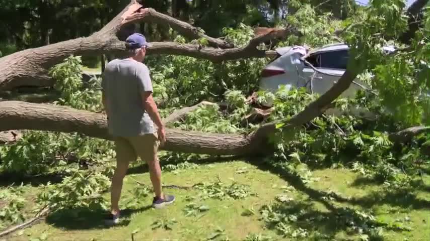 Somers residents face second round of storm damage in less than two months