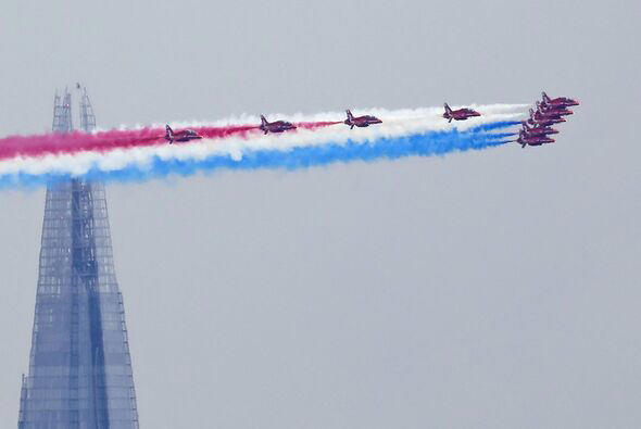 Full list of planes at Trooping the Colour 2026 - impressive flypast ...