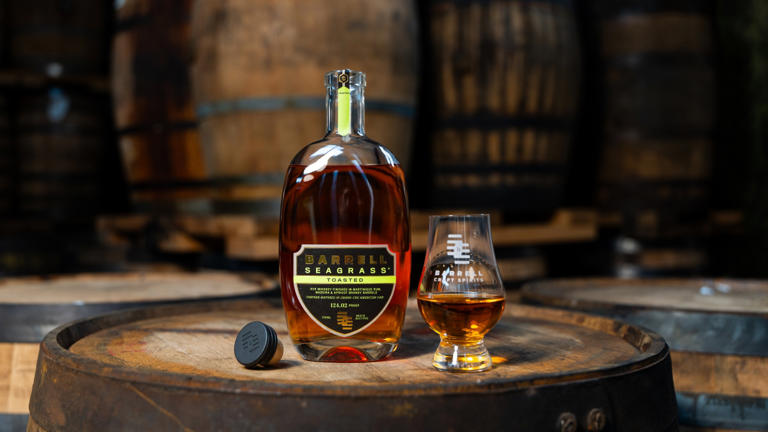 Barrell Craft Spirits released a toasted oak finished Seagrass whiskey