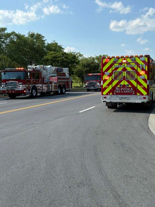 No one injured after propane tank leak in Suffolk
