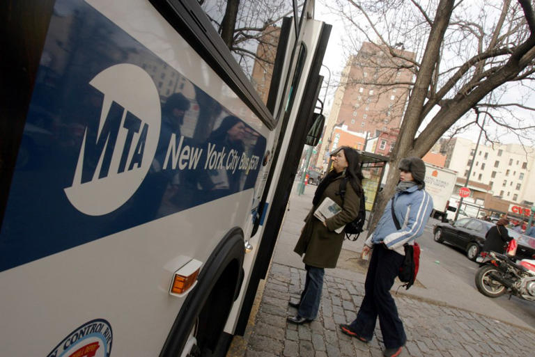 MTA bus driver attacked with sticks and a crutch while on the job: NYPD
