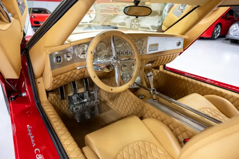 One of only two red Spykers ever made sold for $670,000