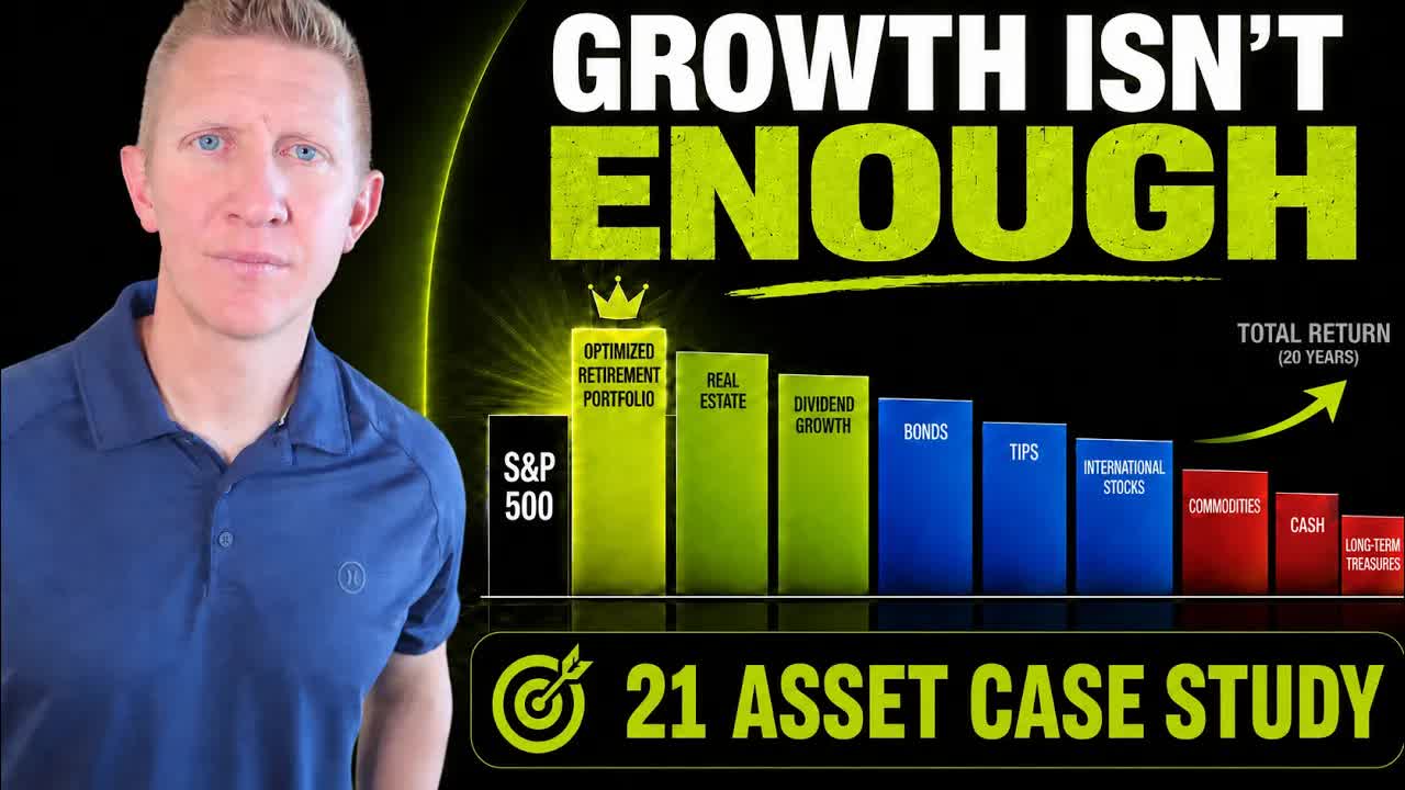 The optimized retirement portfolio: A 21-asset case study