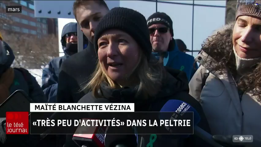 Maïté Blanchette Vézina assure faire « très peu d’activités » dans La ...