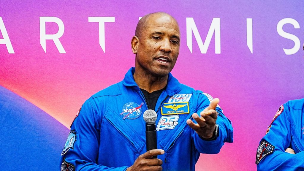Artemis II astronaut Capt. Victor Glover throws out first pitch at the ...