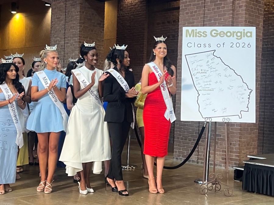 Miss Georgia contestants arrive in Columbus for 2026 Meet the Crowns event