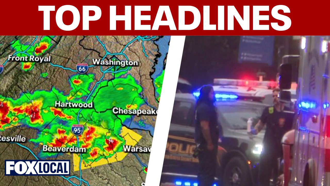 Tracking severe thunderstorms; Army soldier recovering after shooting