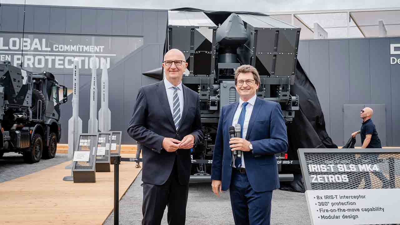 A Diehl bemutatta az IRIS-T SLS Mk 4 légvédelmi rendszer új generációját