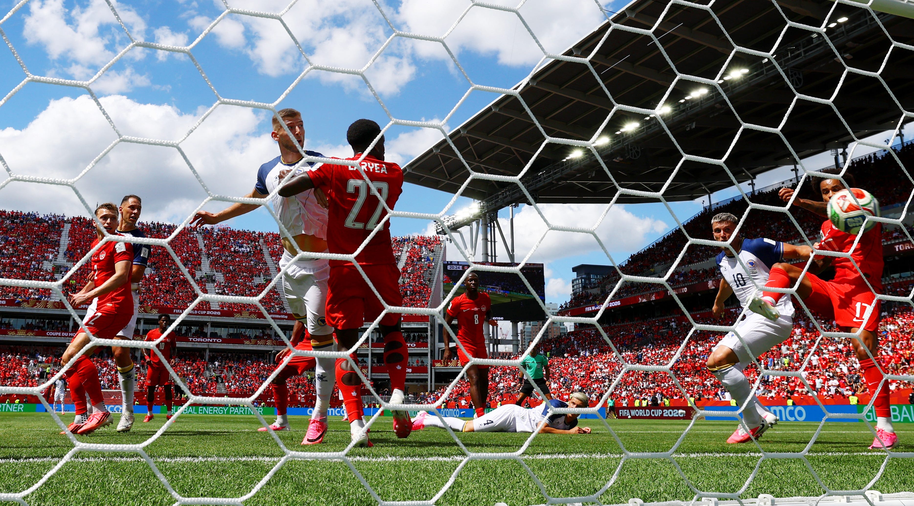 Watch Bosnia's Jovo Lukic score first-ever World Cup goal on Canada soil