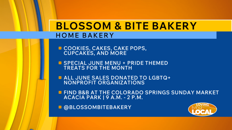 Blossom & Bite Bakery celebrates Pride Month with themed treats and ...