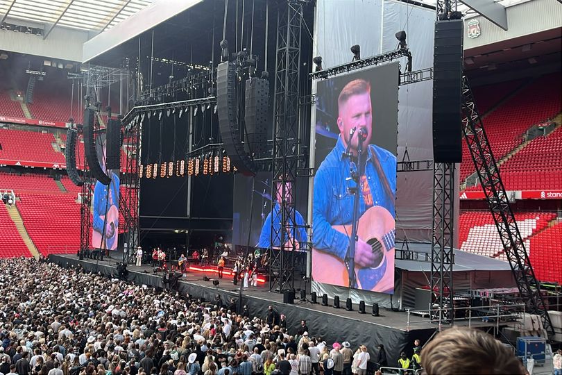 Zach Bryan makes promise to Liverpool crowd as he takes to Anfield stage