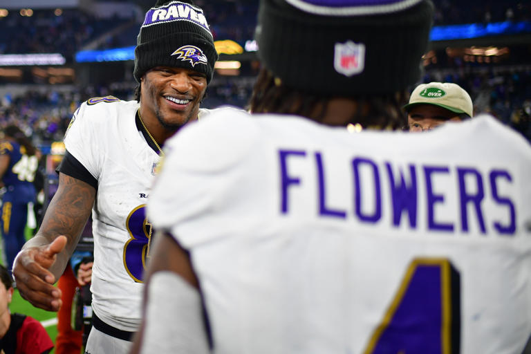 Lamar Jackson calls Zay Flowers of the NFL's best wide receivers