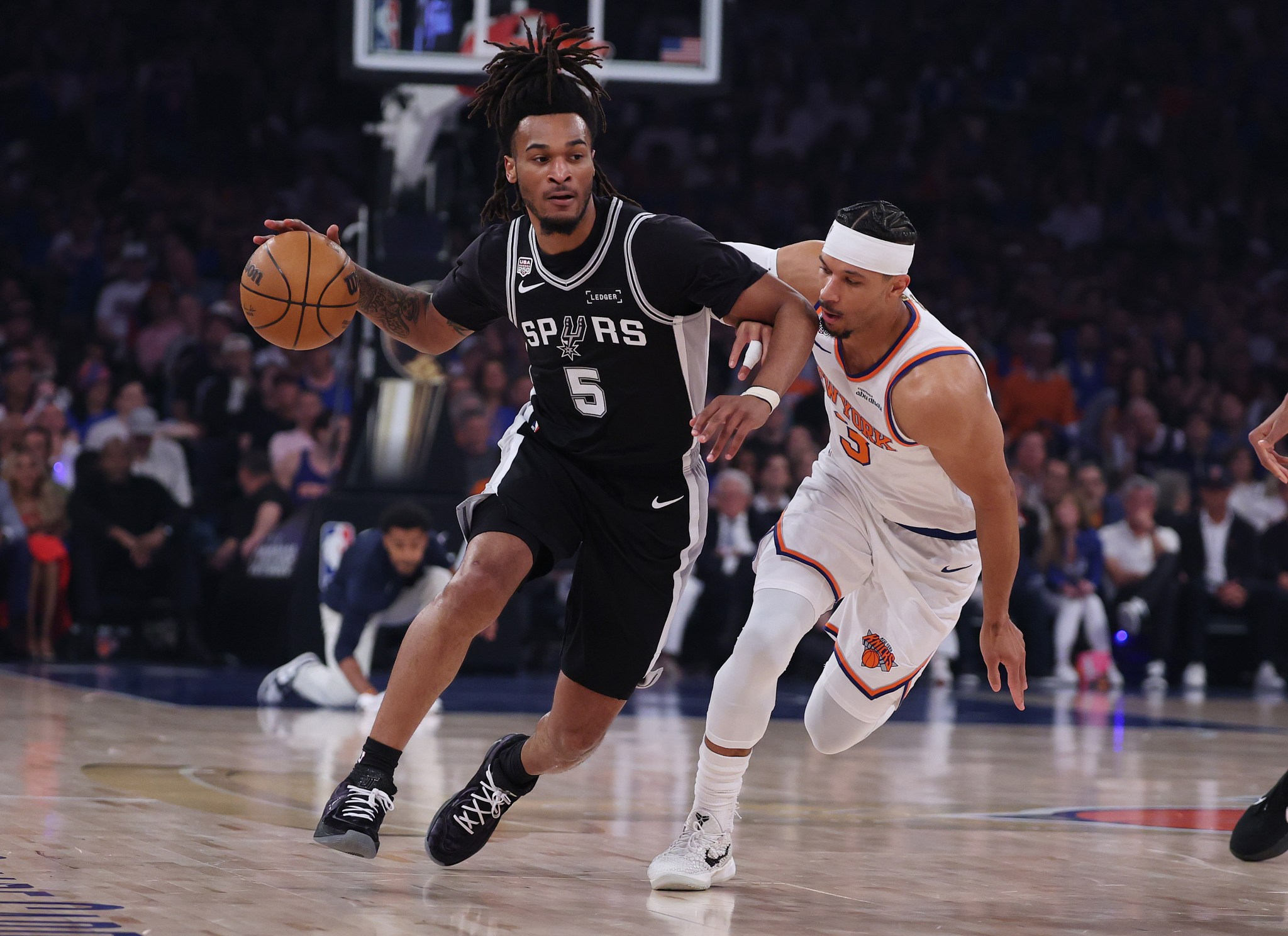 Stephon Castle remains confident for Spurs' must-win NBA Finals Game 5