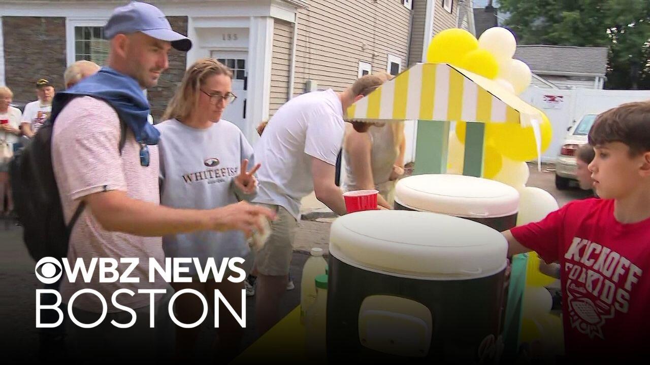 Kids' lemonade stand in South Boston reopens after armed robbery