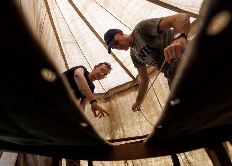 Replica of George Washington’s American Revolution command tent to ...