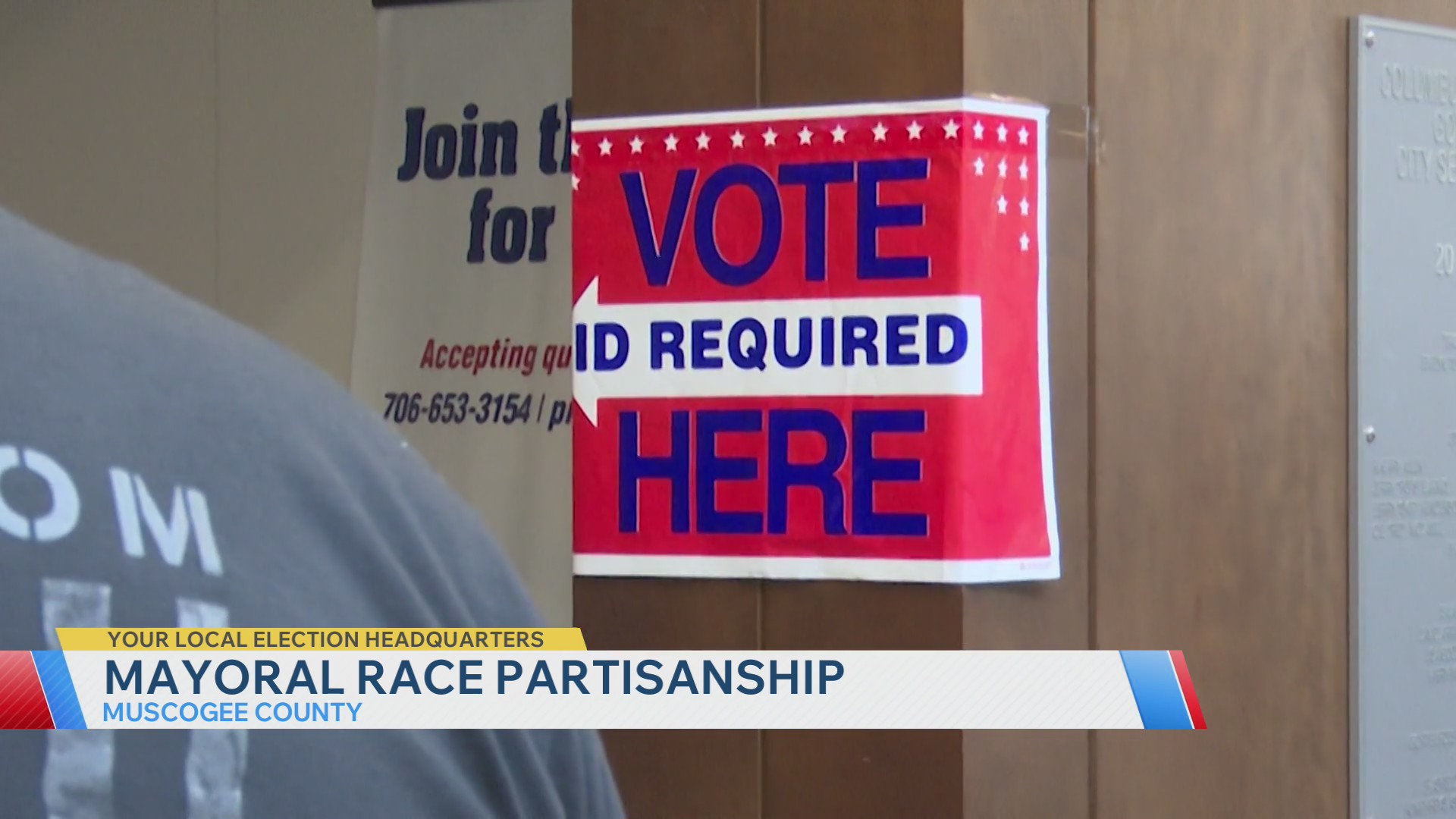 Mayoral race partisanship