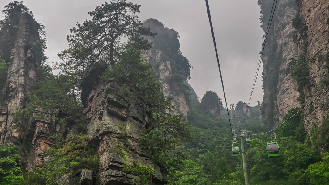 Step into the real-life Avatar mountains of China