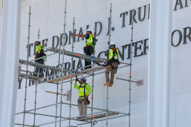 Judge denies Trump's last-ditch effort to keep name on Kennedy Center