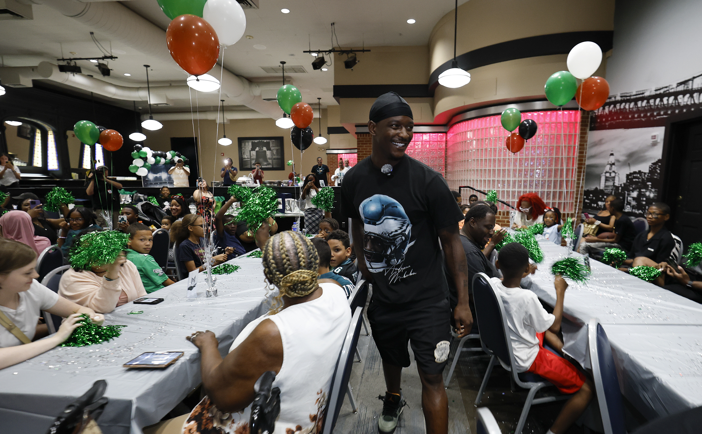 Eagles safety Andrew Mukuba launches Mukuba Miracles Fund to benefit ...