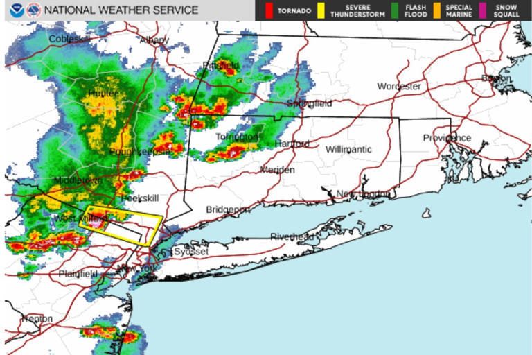 Severe thunderstorm watch in effect Friday evening for Nassau and Suffolk
