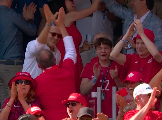 Ryan Reynolds and Mike Myers go wild as Canada fights back to earn draw ...