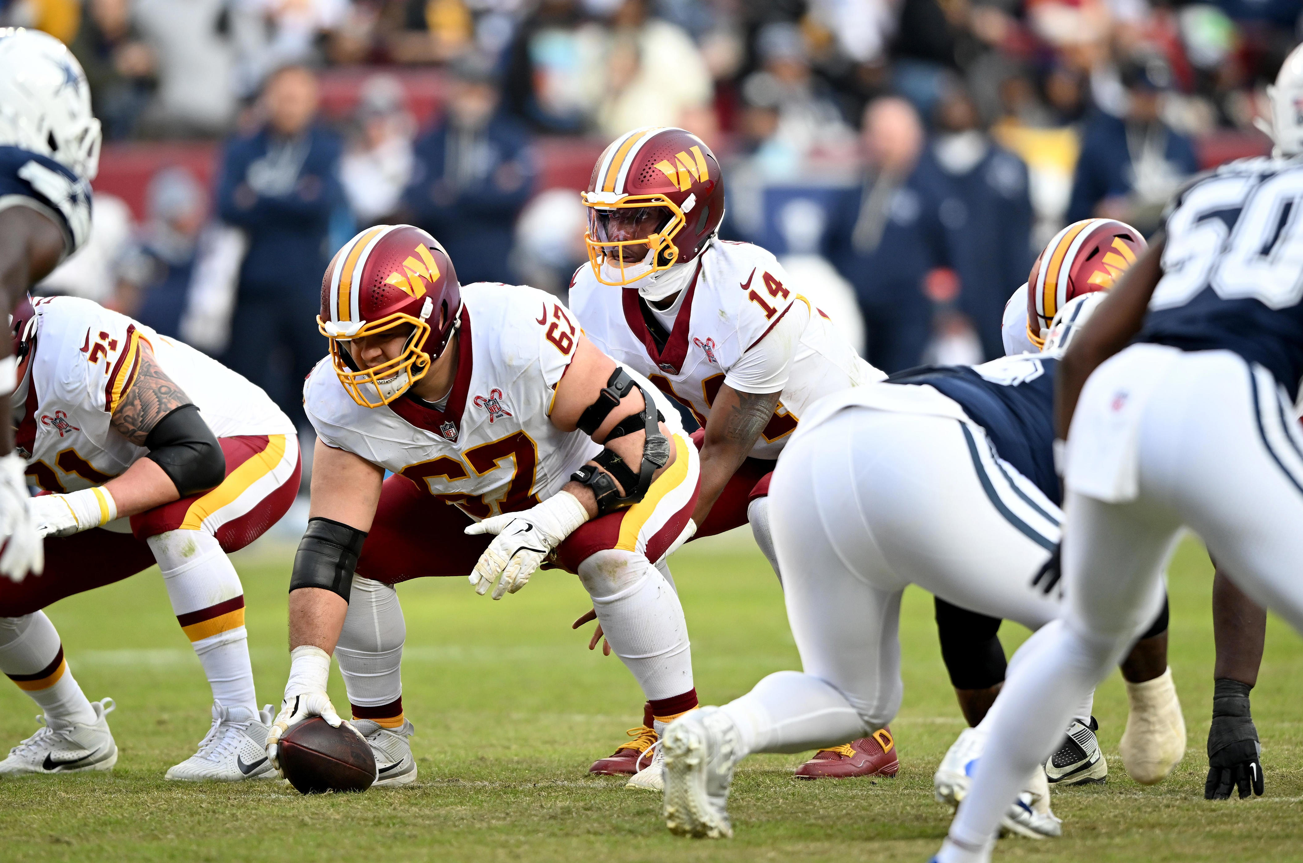 What makes Nick Allegretti confident he can thrive as Commanders center